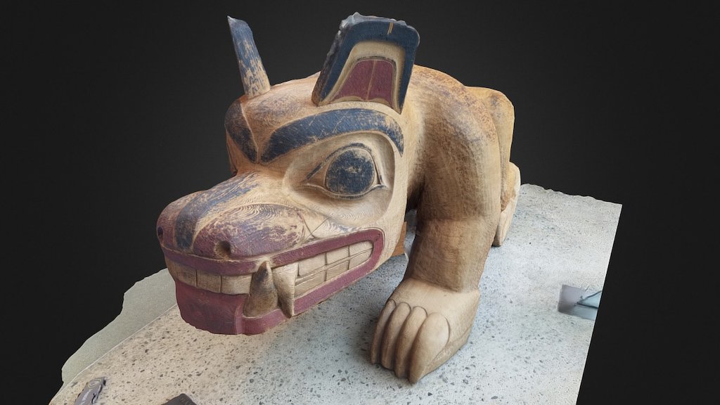 Haida Bear - 3D model by Alex Elvis Badillo (@abadillo) [28c8332 ...