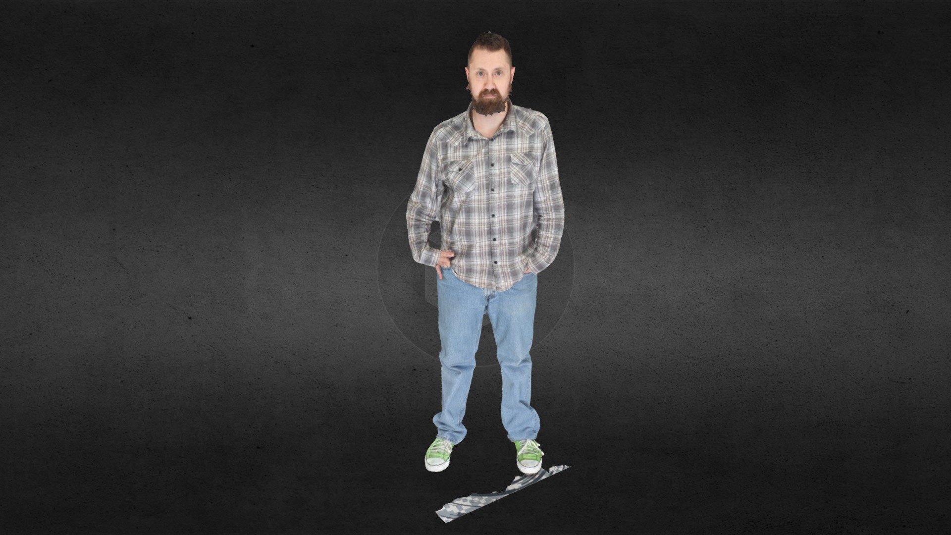 Steve's Fun Pose - The Studio - 3D model by backface [28c9fe7] - Sketchfab