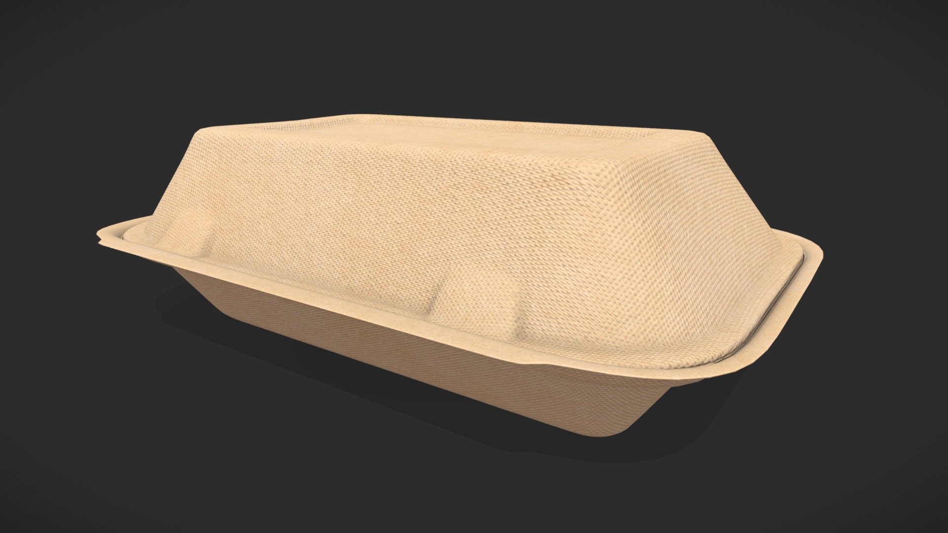 Box Cardboard paper - Large Disposable Container - 3D model by We3Do ...