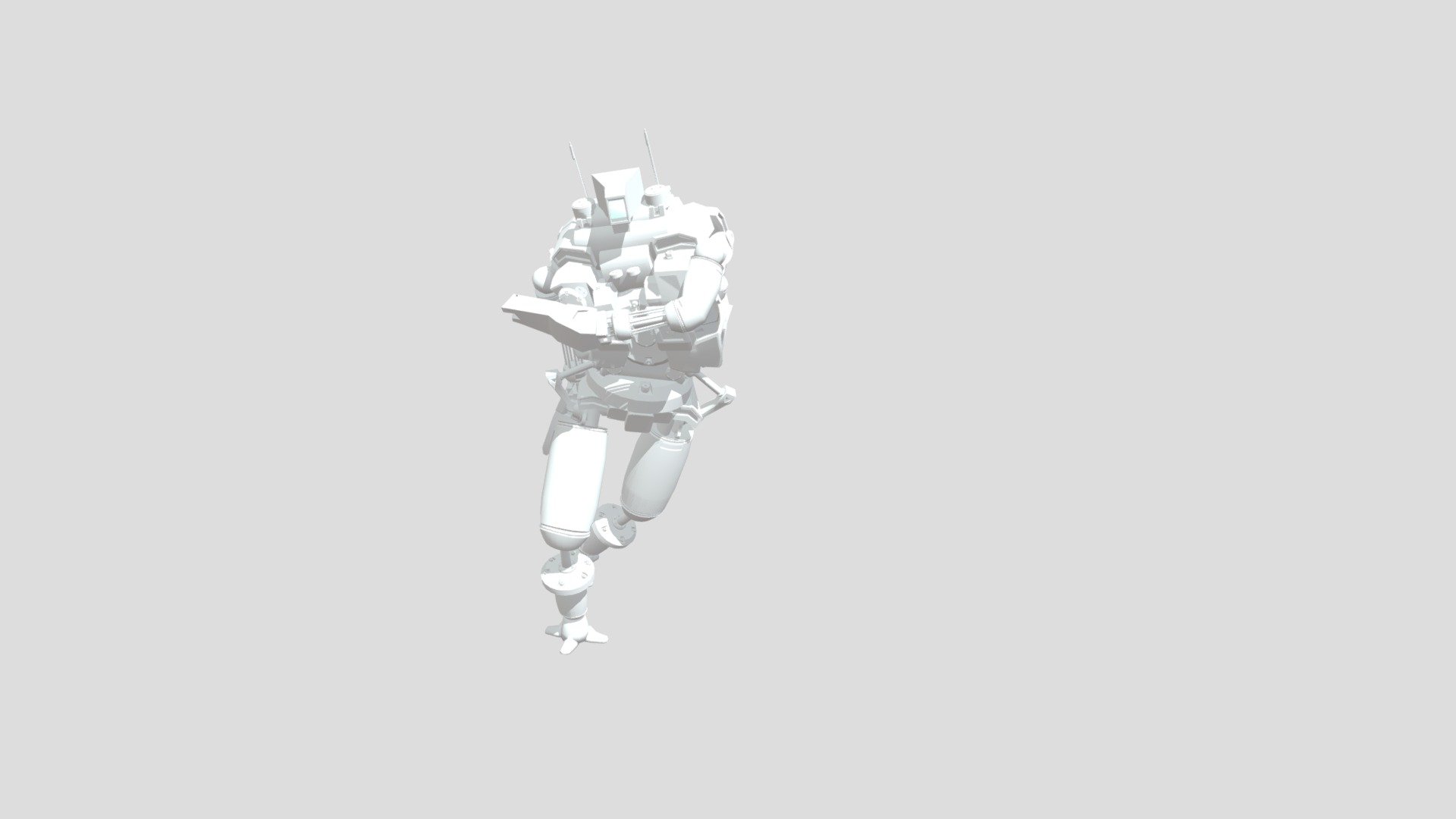 Robot V2 - Dancing - 3D model by yesoprof [28cb216] - Sketchfab