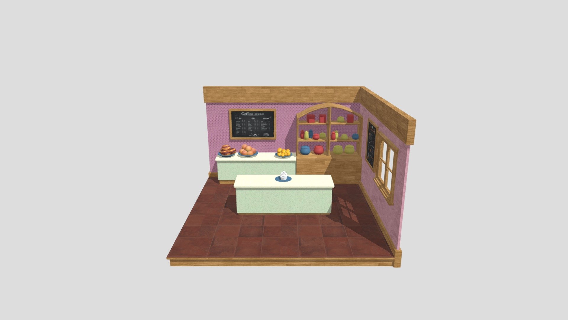 Bakery - 3D model by DavidPhillips [28cb86c] - Sketchfab