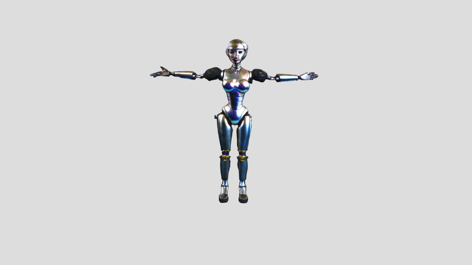 Robot Hip Hop Dancing - 3D model by sebas.terpstra [28ce6bb] - Sketchfab