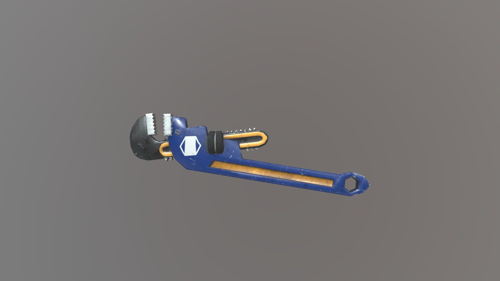 adjustable pipe wrench - 3D model by Ziraline [28d026c] - Sketchfab