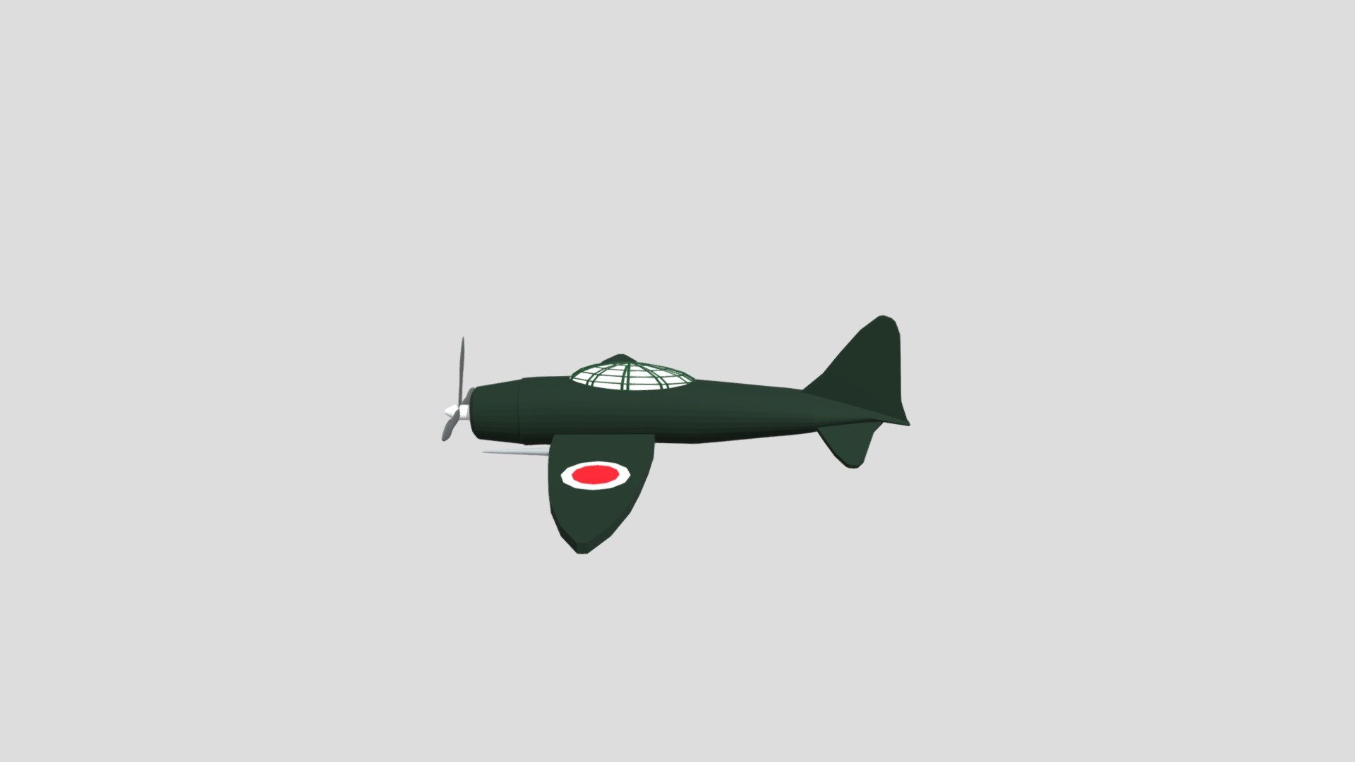 plane a6m - 3D model by burgerne2 [28d37bf] - Sketchfab
