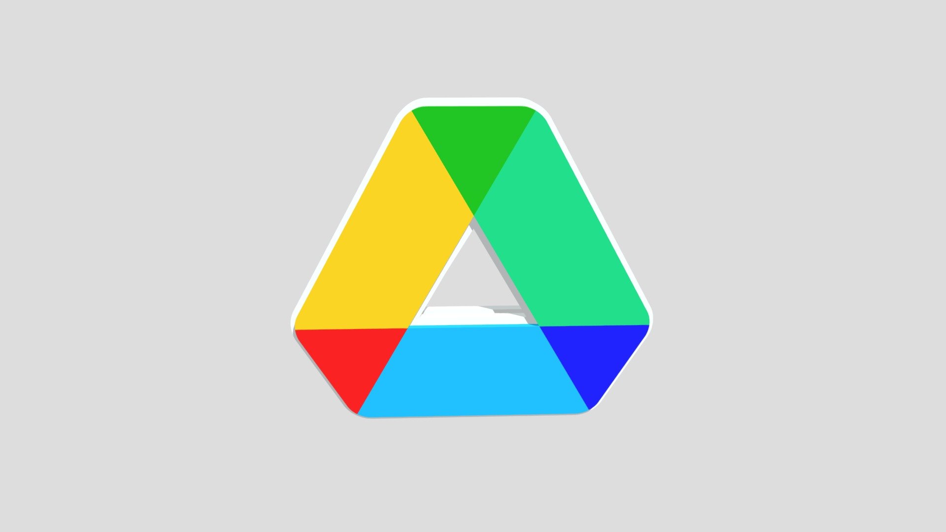 Google Drive Logo - Download Free 3D model by human.fre4k [28d384d ...