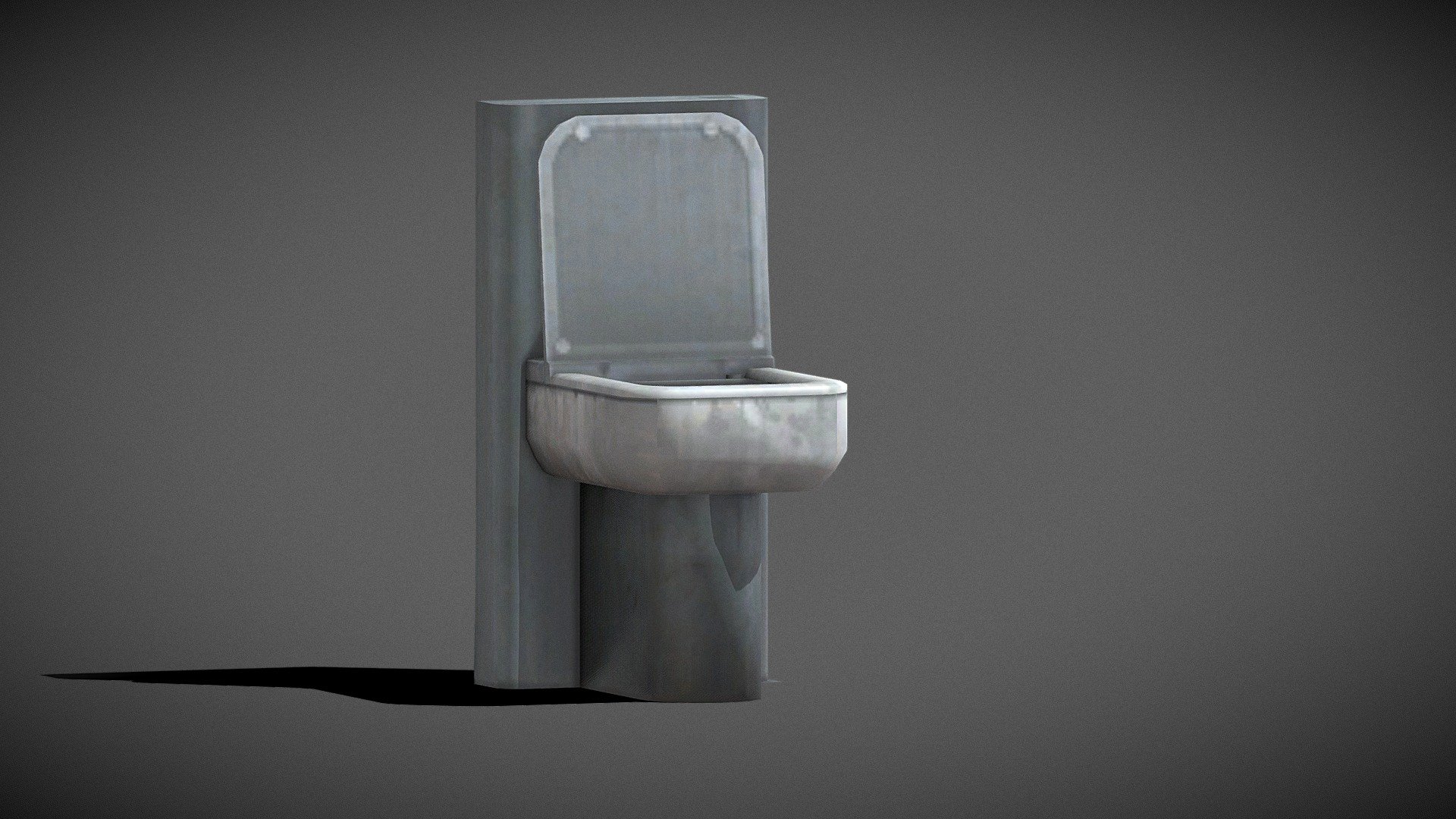 Stone Toilet - Download Free 3D model by DioSas (@KonoDioDaD) [28d3ef5 ...