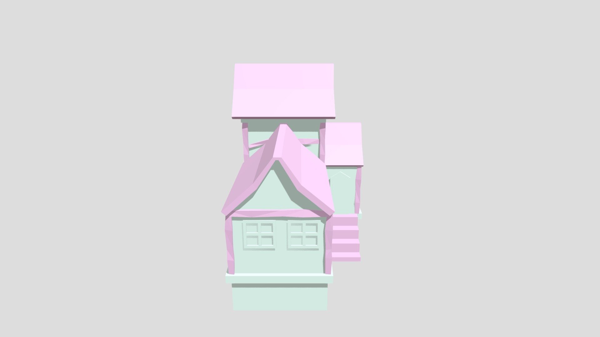 house from the fairy tale "Gretel and Hansel" - 3D model by Anhelina ...