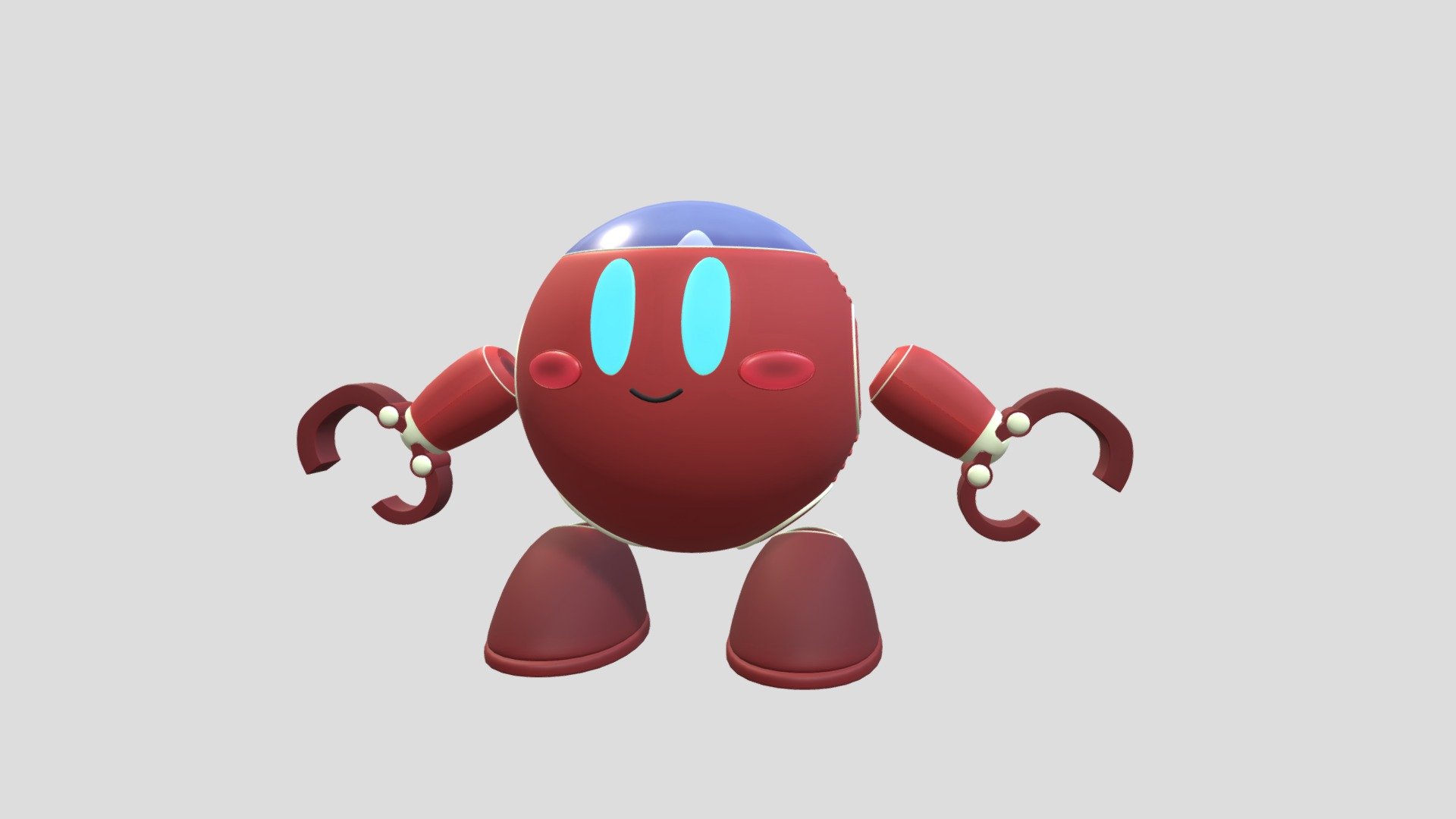 Robo Kirby - 3D model by JhosserLab [28d5aa6] - Sketchfab