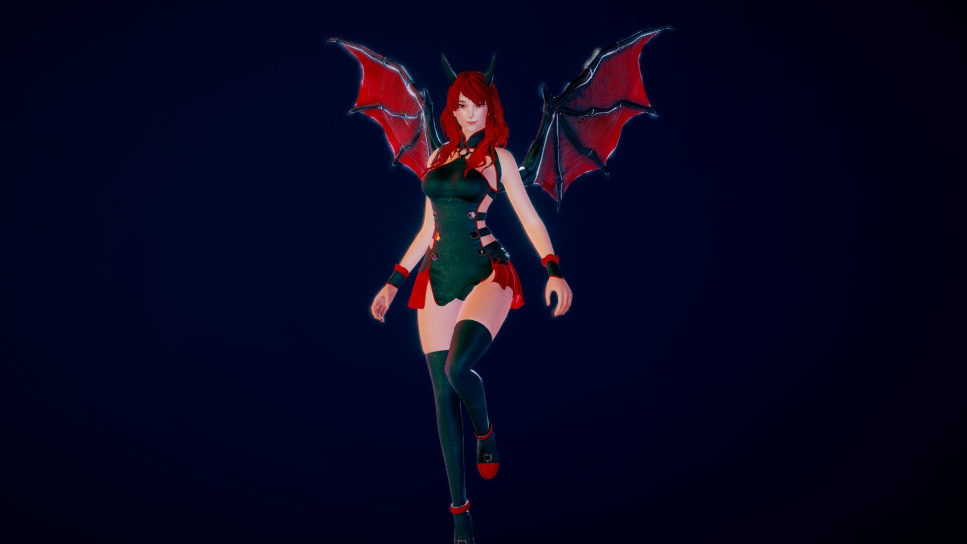 Vampire Animation - 3D model by Kubrick Vega (@shikiyoshika) [28d617b ...