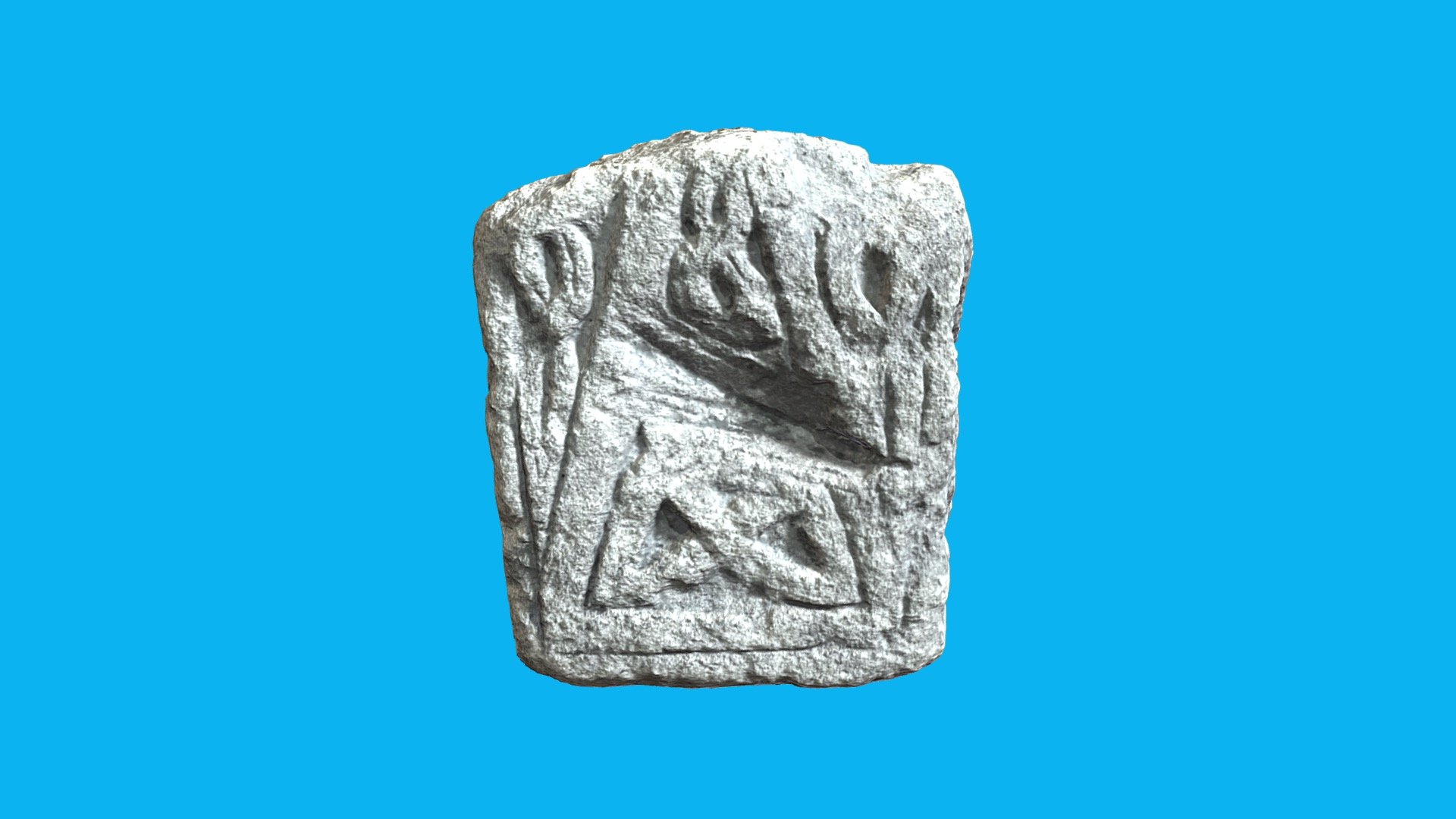Saxon stone carving - Download Free 3D model by danielpett [28d7193 ...