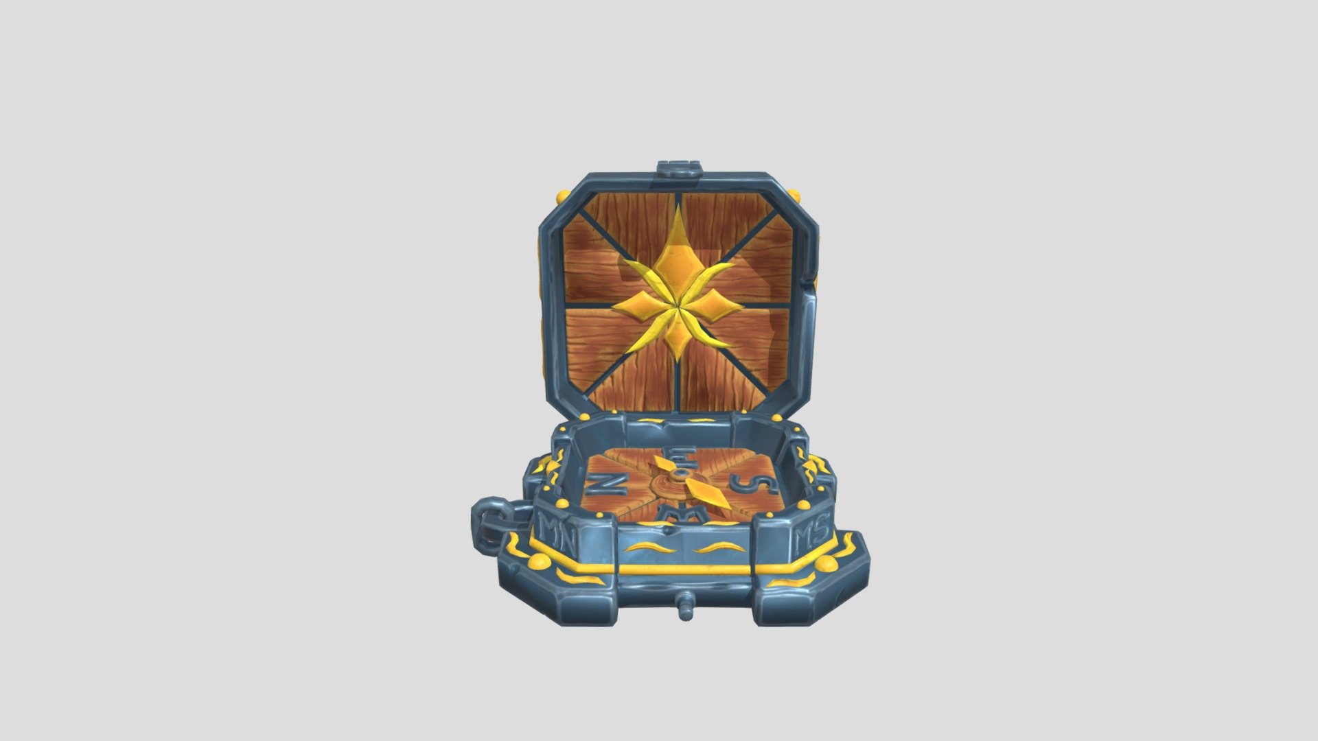 Stylized compass - 3D model by cookee3d [28d7dae] - Sketchfab