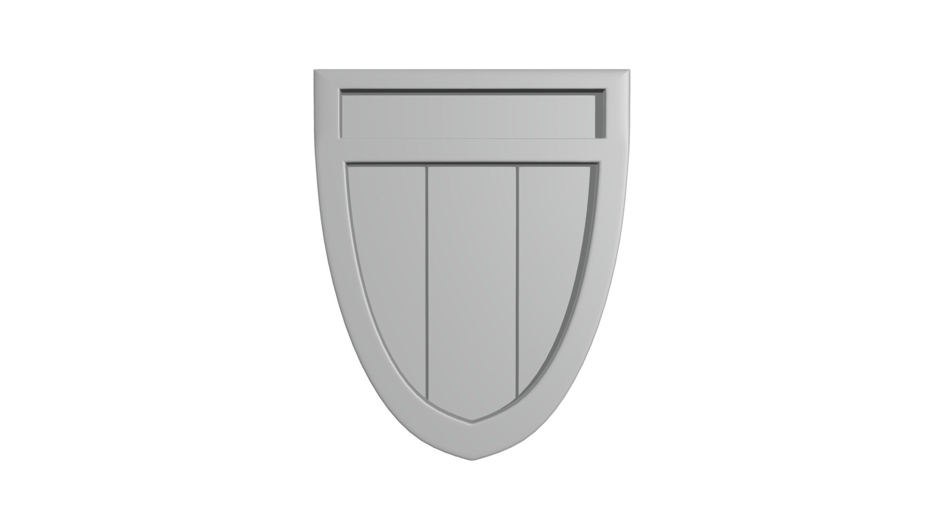 Scudetto - Championship - Badge - Shield - Download Free 3D model by ...