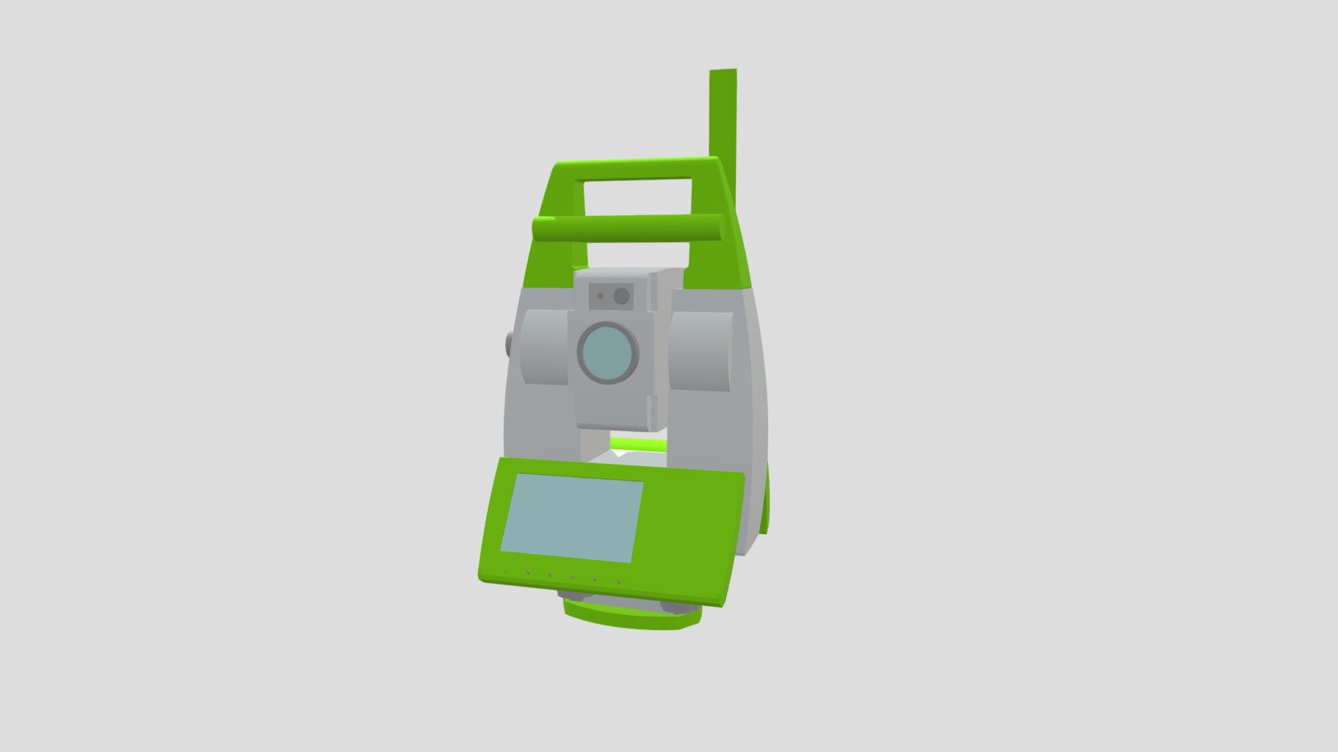 Geodetic Total Station - Download Free 3D model by FIG ...