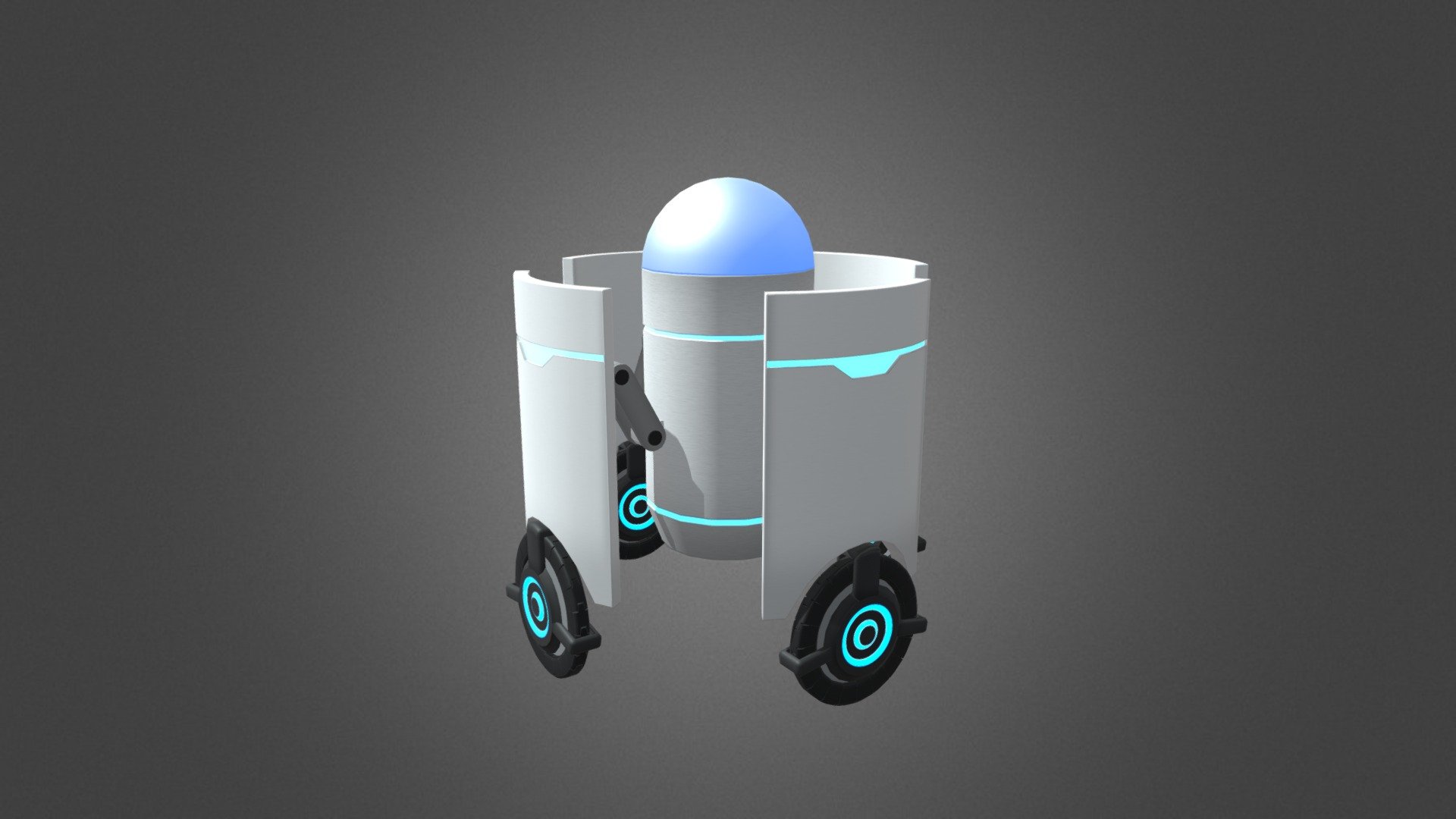 Security Robot - 3D model by ml1107 [28dab73] - Sketchfab