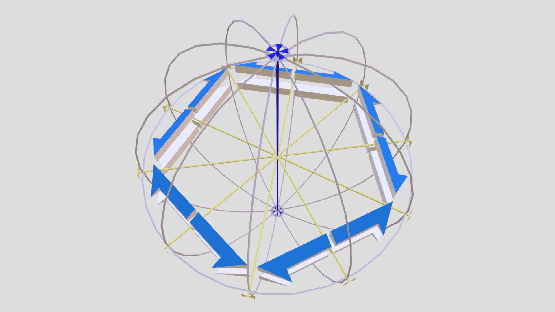 Symmetry D5h - Download Free 3D model by Adrian Rossiter (@antiprism ...