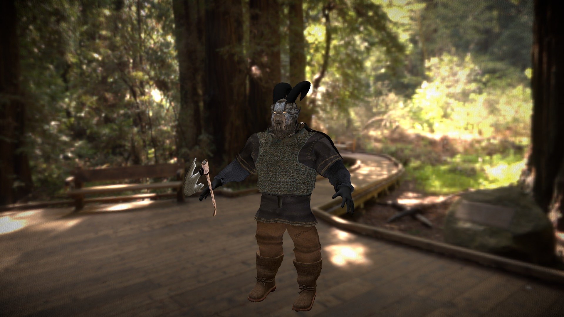 Demon Dwarf Viking from Hell - 3D model by TheOuterLinux [28dbfa5 ...