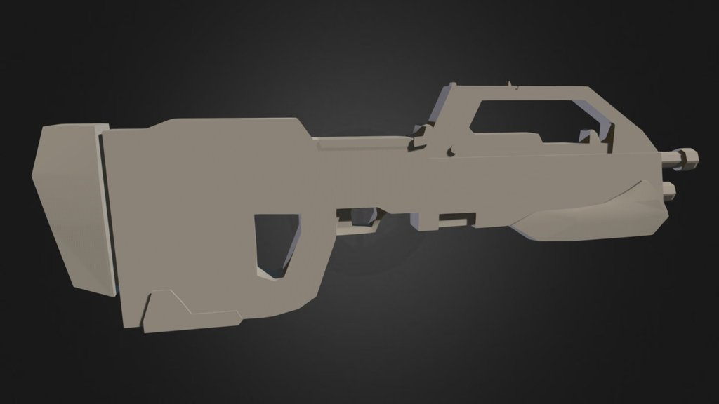Science Fiction Gun - 3D model by Lin Fang Ru (@bellalin) [28dc9b4 ...