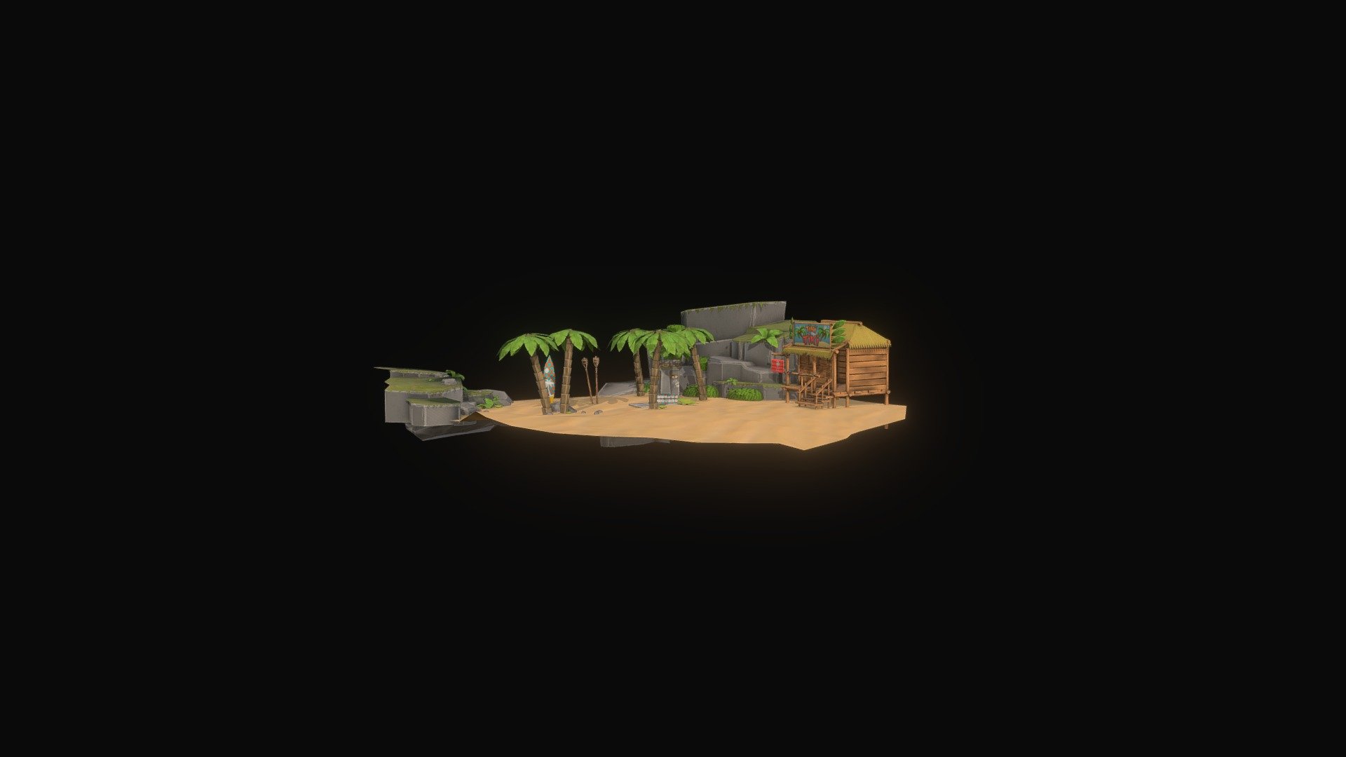 isla - 3D model by gsmo [28dcc8a] - Sketchfab