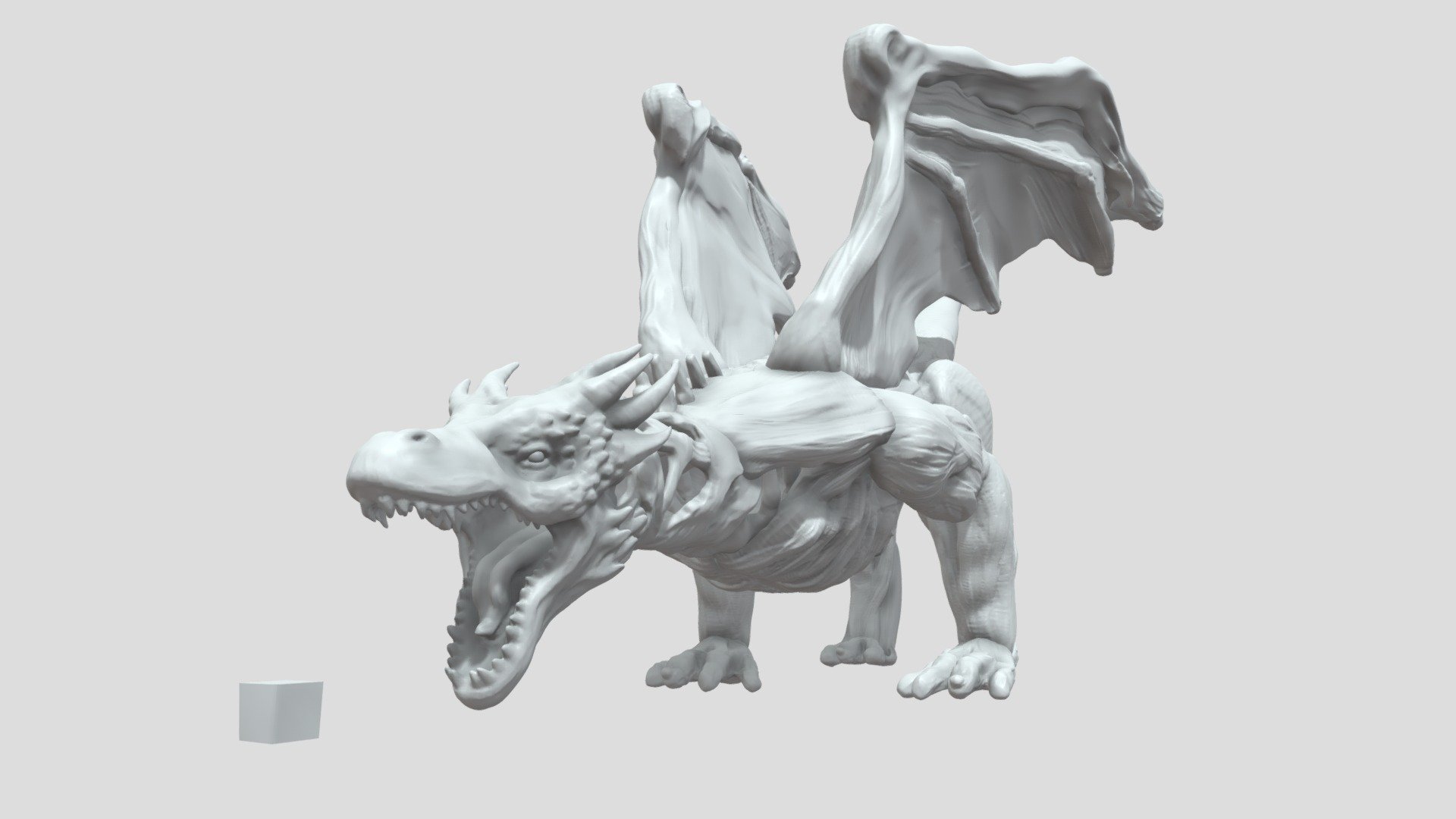 Undead Dragon _ 014-export - 3D model by dbyeajee [28dd849] - Sketchfab