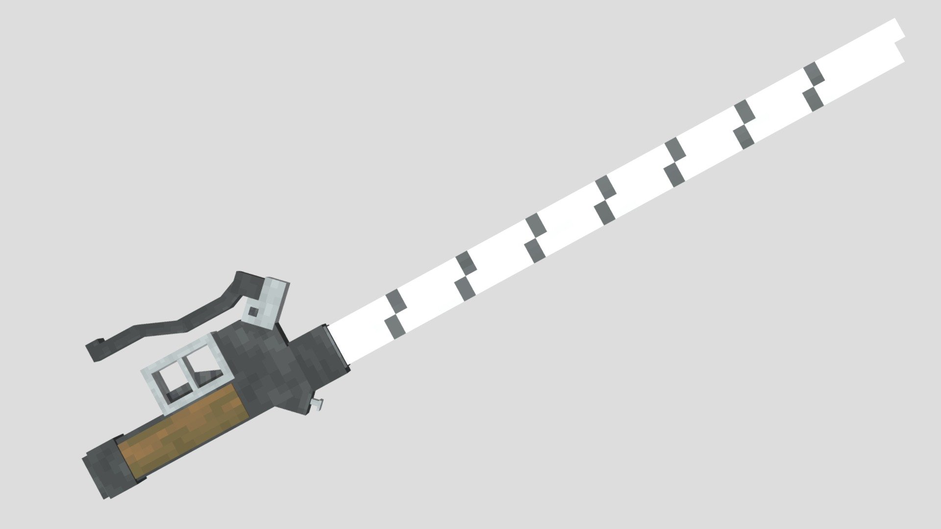 Minecraft sword from attack on titan - 3D model by BartekBW (@rojdanbw ...
