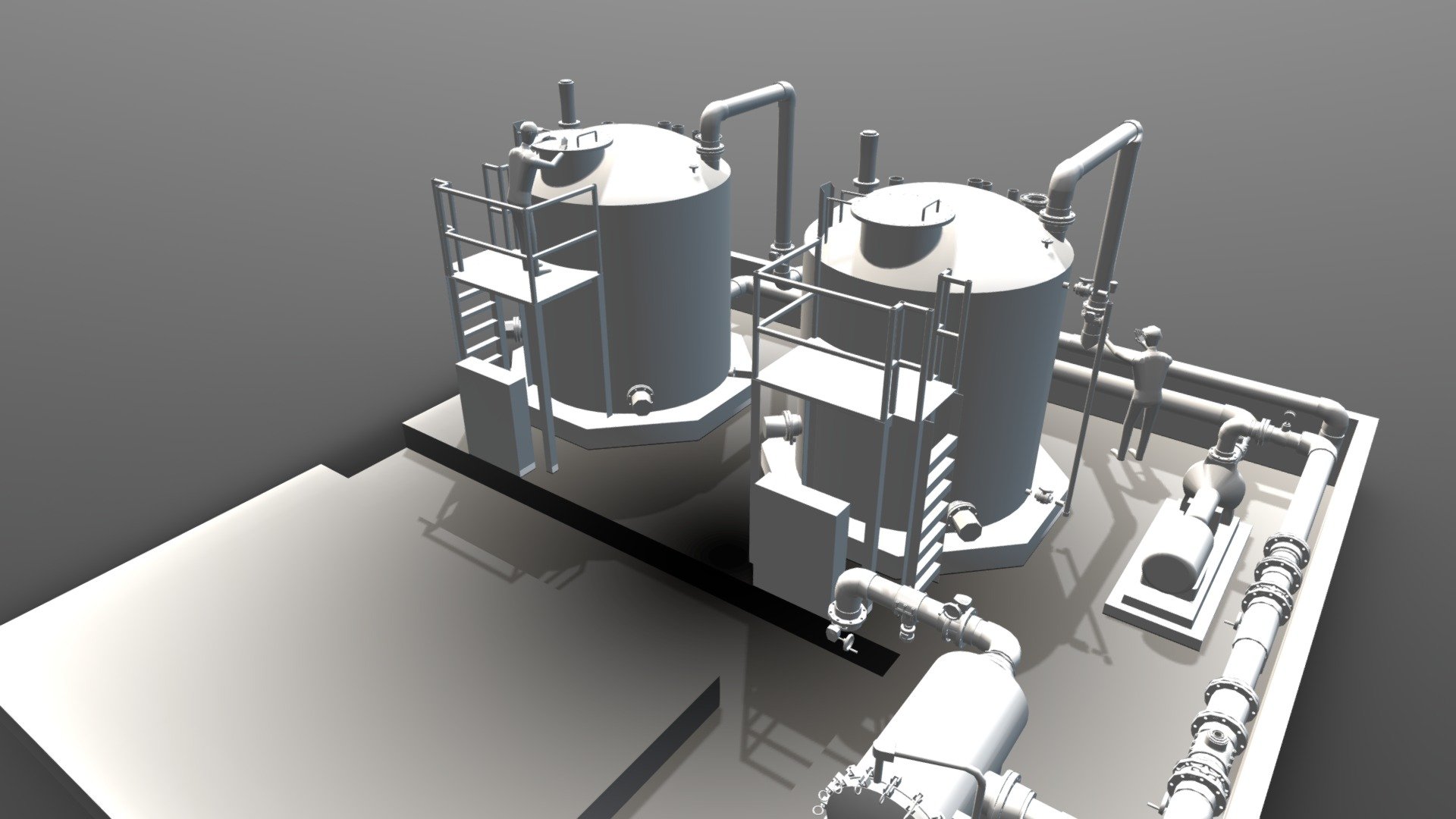 Clean In Place Equipment - Buy Royalty Free 3D model by TheDigitalShack ...