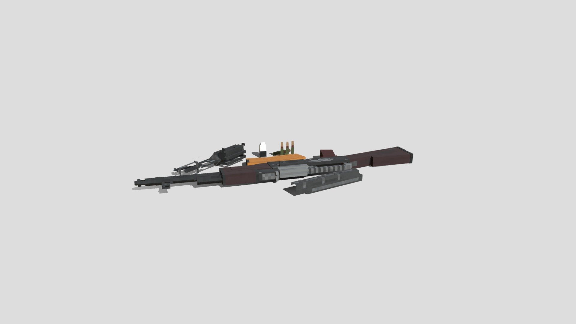AK-74 - 3D model by Chihon (@tihon2007.deg) [28dfd44] - Sketchfab