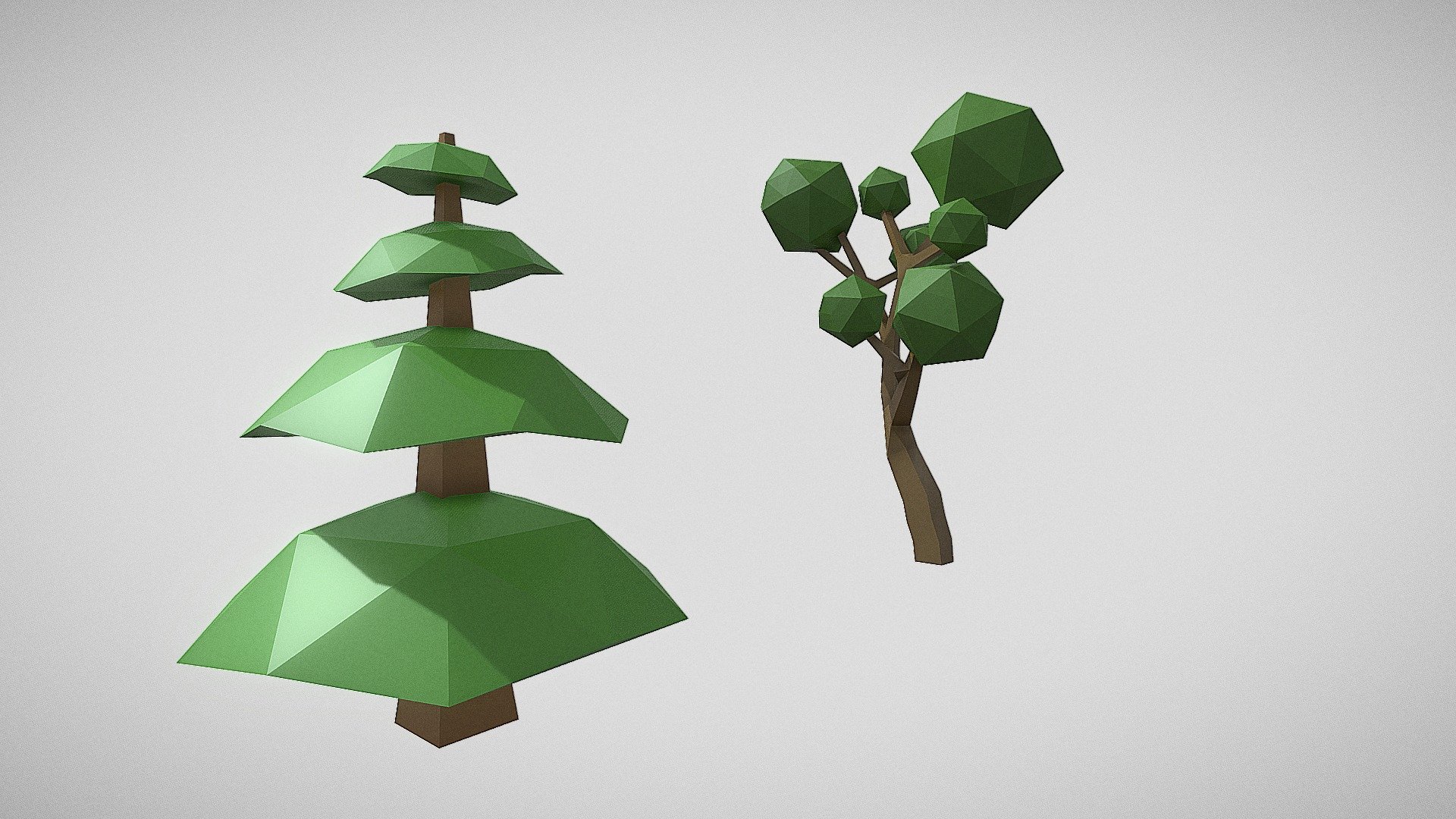 Free Low Poly Trees - Download Free 3D model by calp1 [28e0320] - Sketchfab