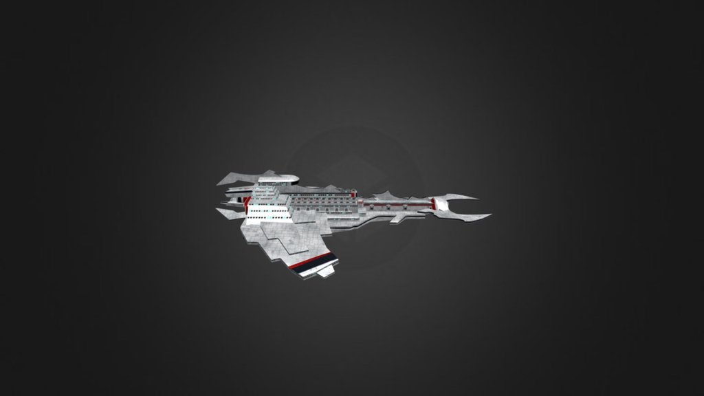 Class 12 Light Cruiser: Seraph - 3D model by Sciriez [28e06ed] - Sketchfab