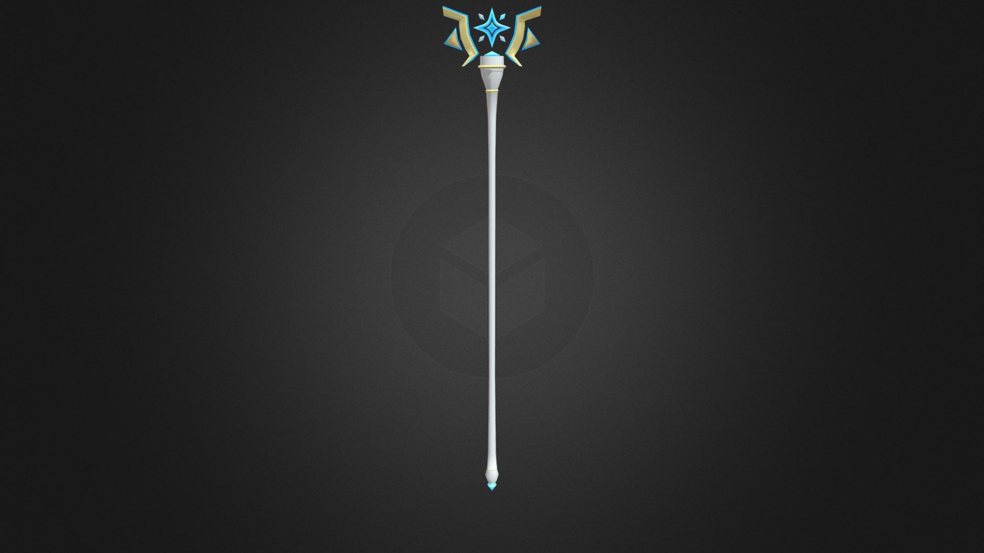 Star Staff - 3D model by PeaceLight [28e0ffb] - Sketchfab