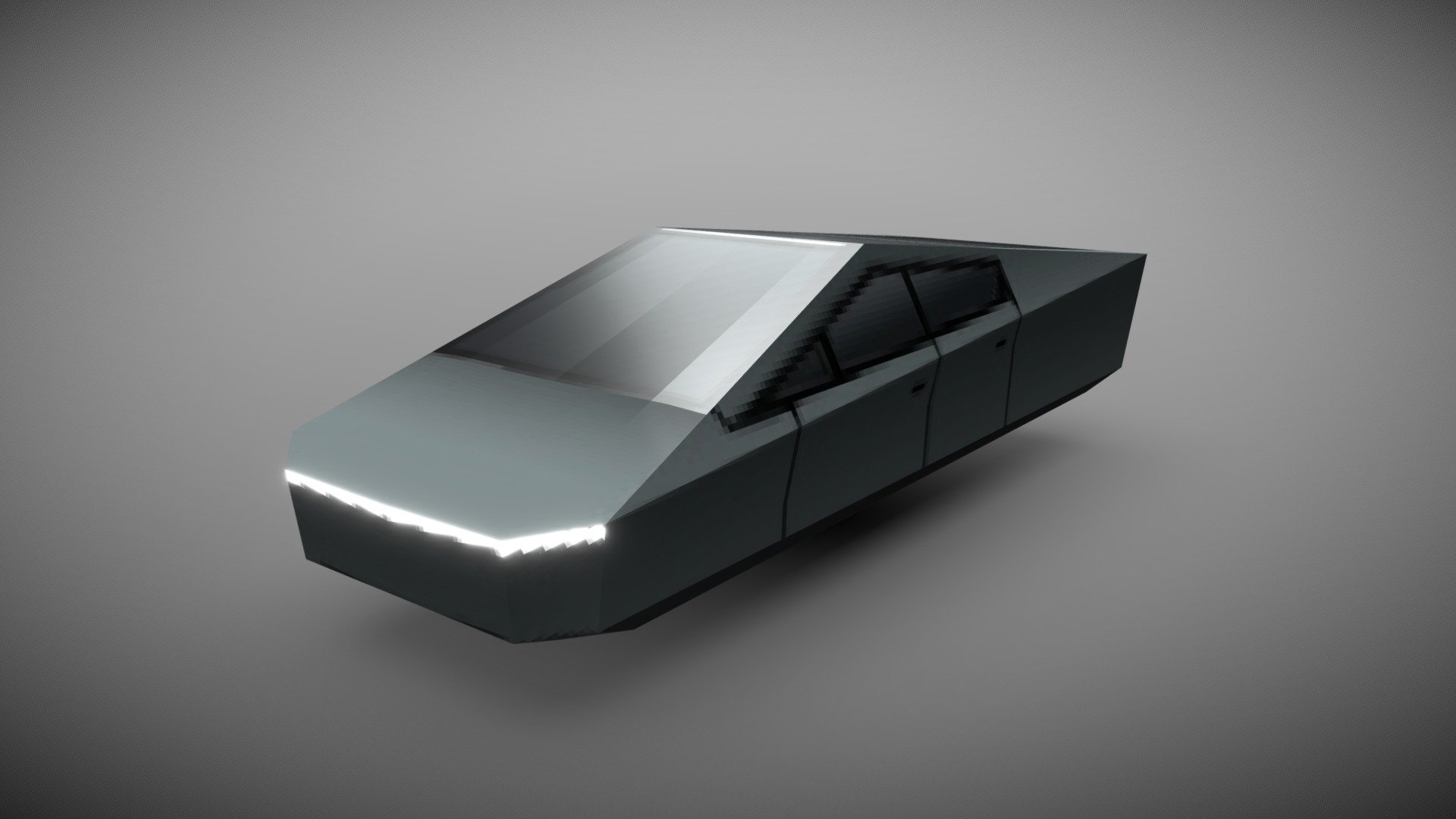 Low Poly AG Cybertruck - 3D model by Kieran.Kilvington [28e440a ...