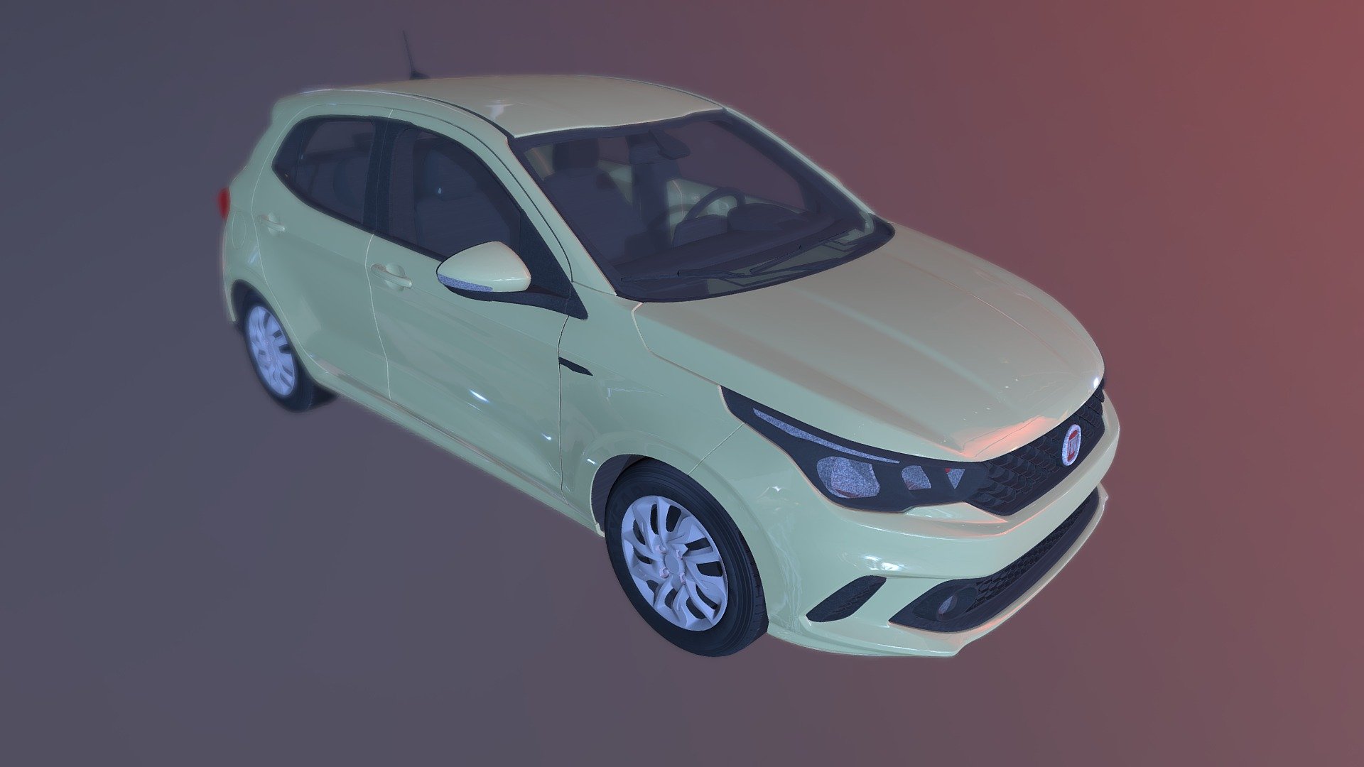 i3D Studio - Fiat Argo IA - 3D model by Rounton Technologies (@pepedro ...