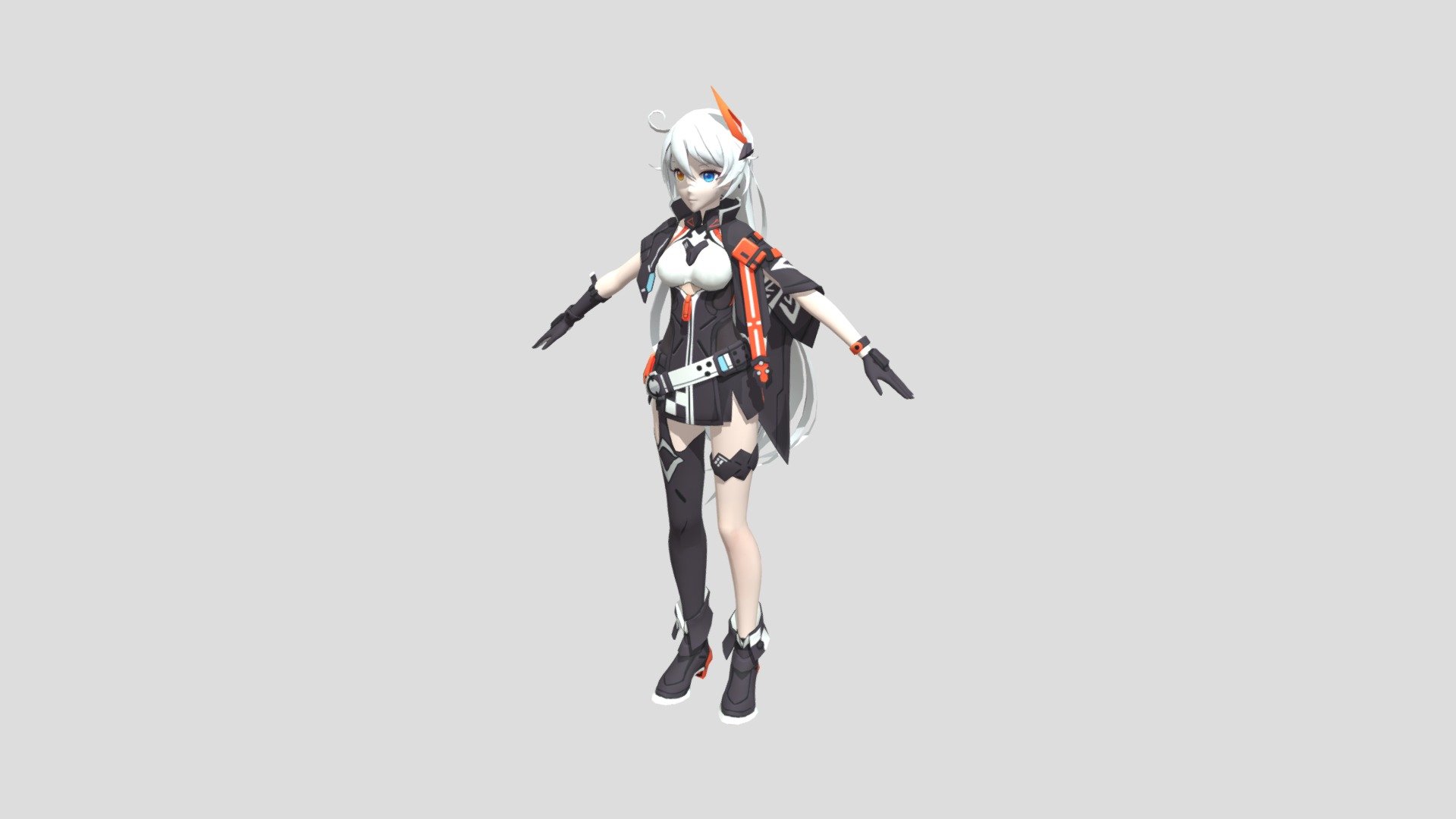 Kiana Void Drifter - Download Free 3D model by HoYoverse [28e6d14] - Sketchfab