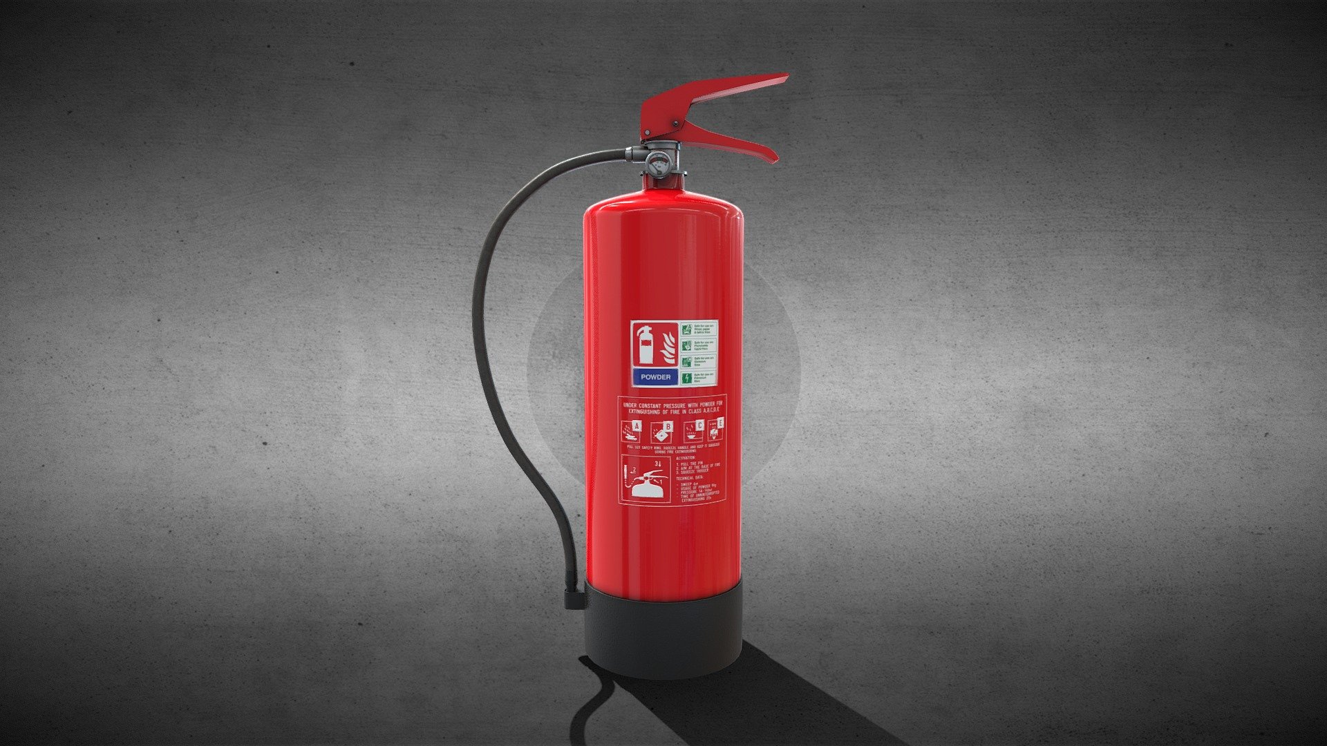 Fire Extinguisher - 3D model by mjhathaway [28e707a] - Sketchfab