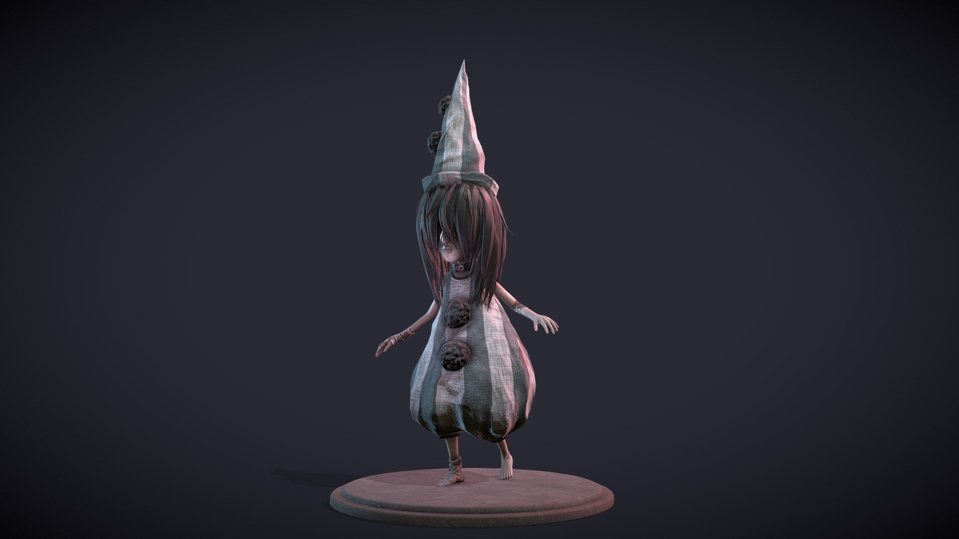 Little Nightmares Fan Art | Freakshow | Six - 3D model by Margot D ...