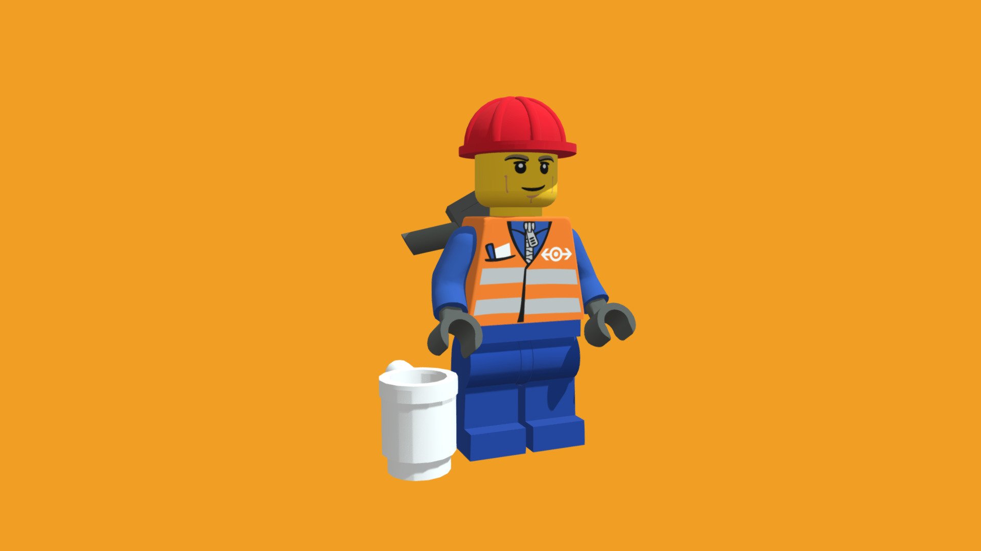 Chase Mccain Construction Worker - Download Free 3D model by Dr. Heinz ...