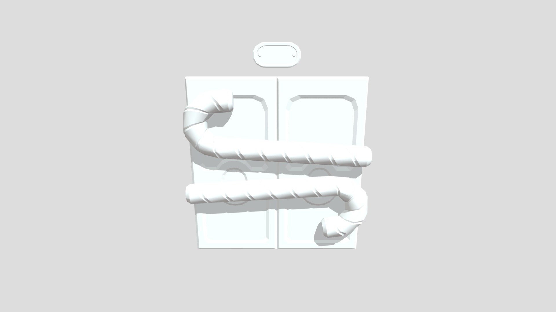 Door - Download Free 3D model by Glitching Light (@noy89119) [28eb154 ...