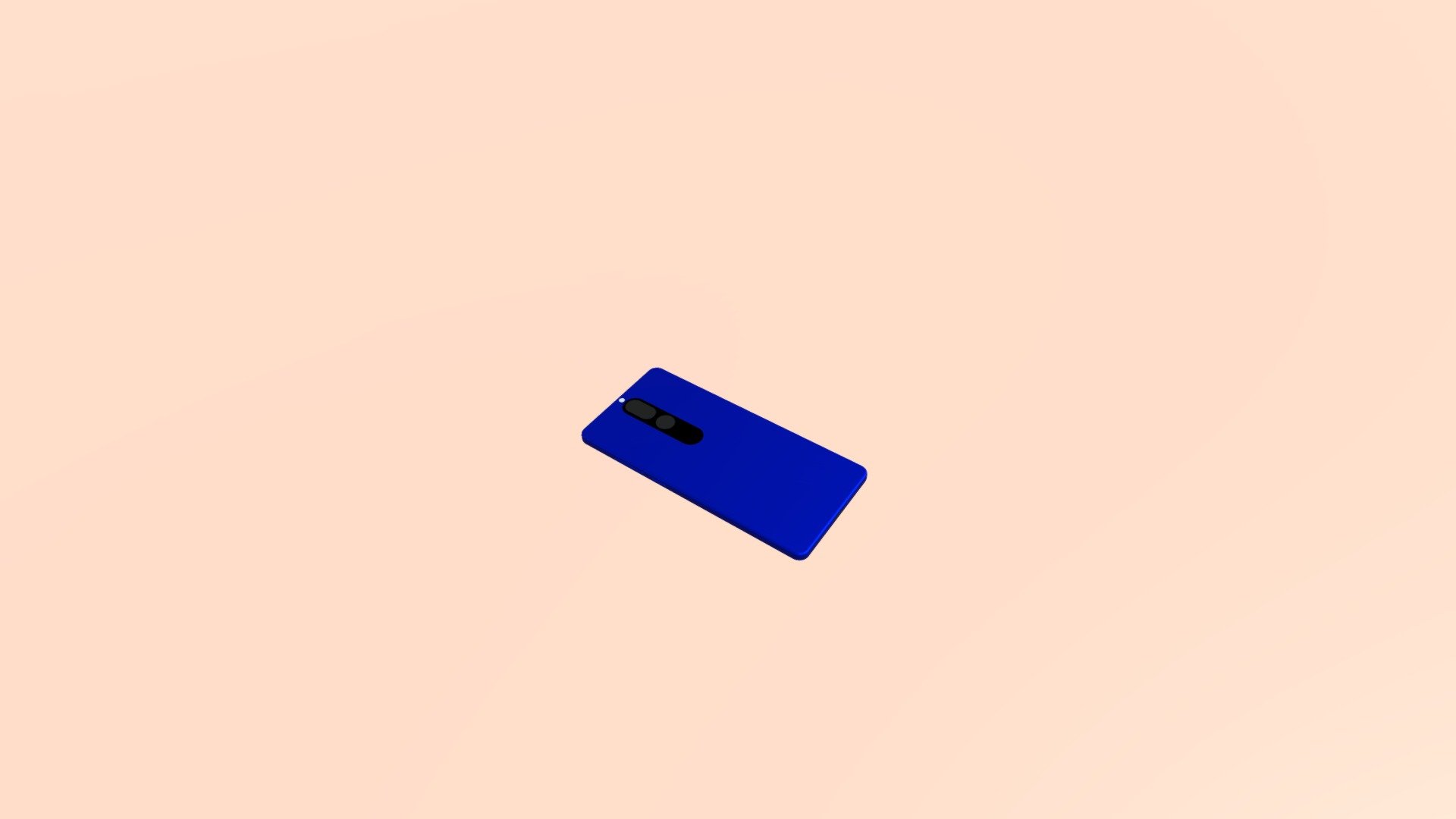 smartphone is blue - Download Free 3D model by romanelubin448 [28ed062 ...