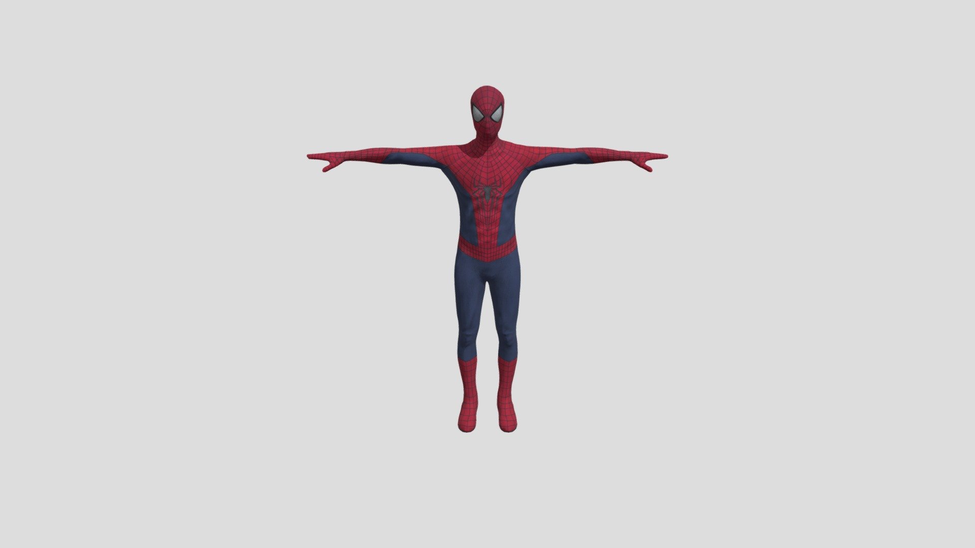 Spiderman for wonder dynamics. - 3D model by Leandcoel (@Leandcoel3d ...