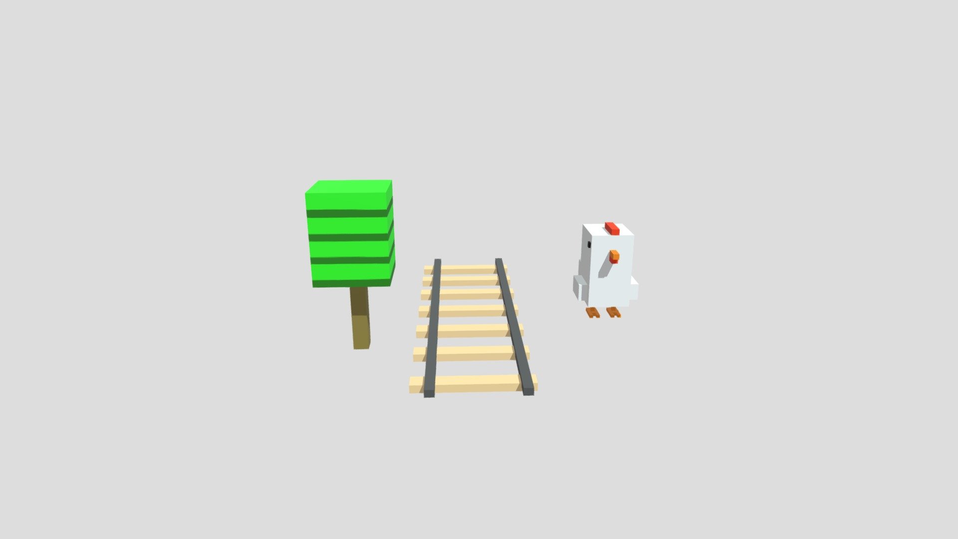 pixel Crossy Road pack - Download Free 3D model by Crossy Road ...