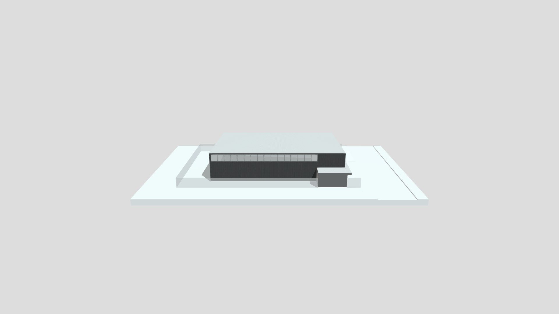 galpón comercial - 3D model by rolando.snxz [28efb0b] - Sketchfab
