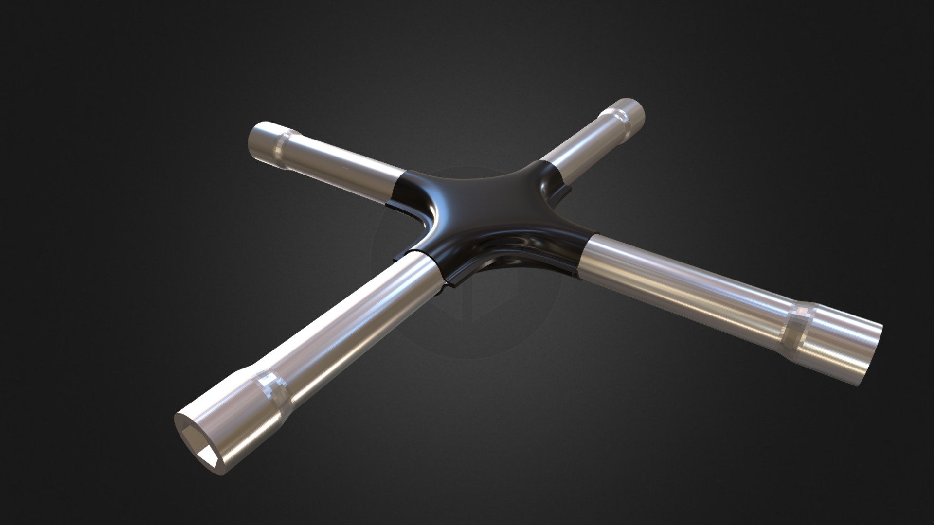 Tool cross - Buy Royalty Free 3D model by nemo81 [28f06dc] - Sketchfab ...