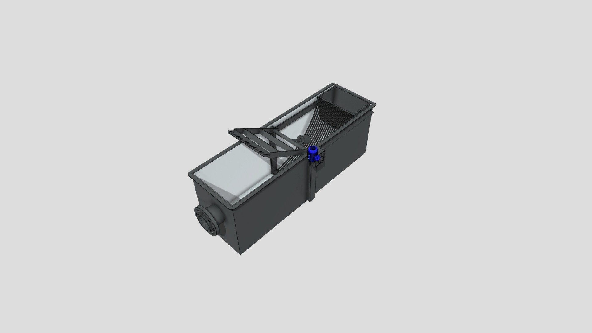 Reja SemiAutomatica Con Canal - 3D model by Synertech SAS ...