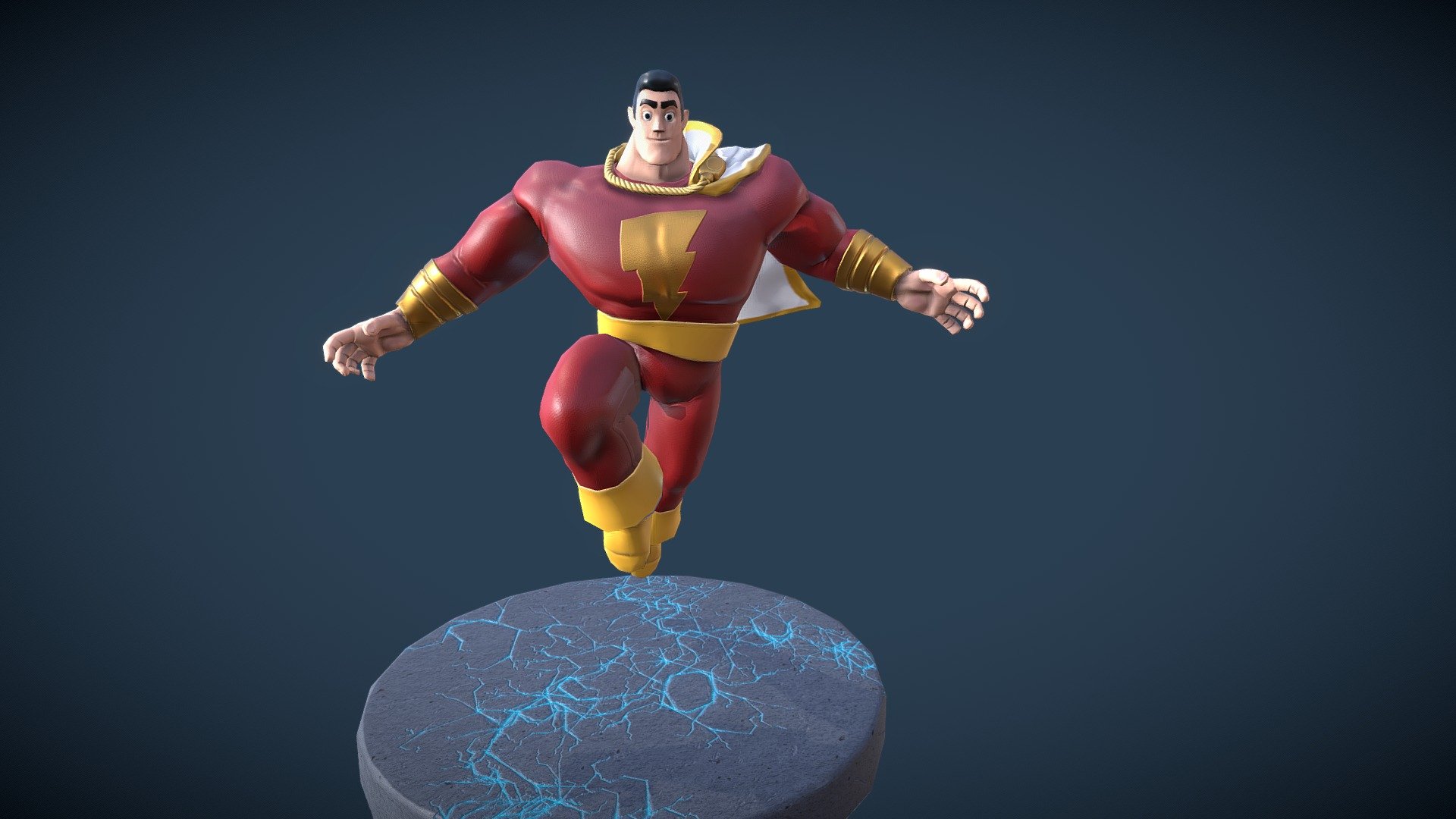 Shazam_Pose - Download Free 3D model by Pano (@Laszlo.B) [28f426e ...