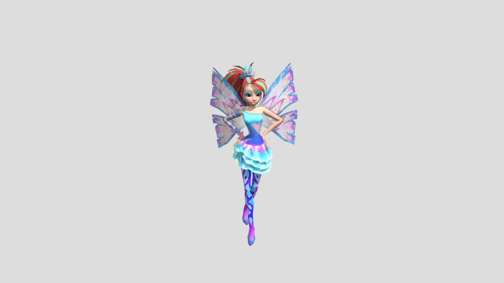 Winx Club Sirenix 3d Musa Sirenix Download Free 3D Model By Lapka
