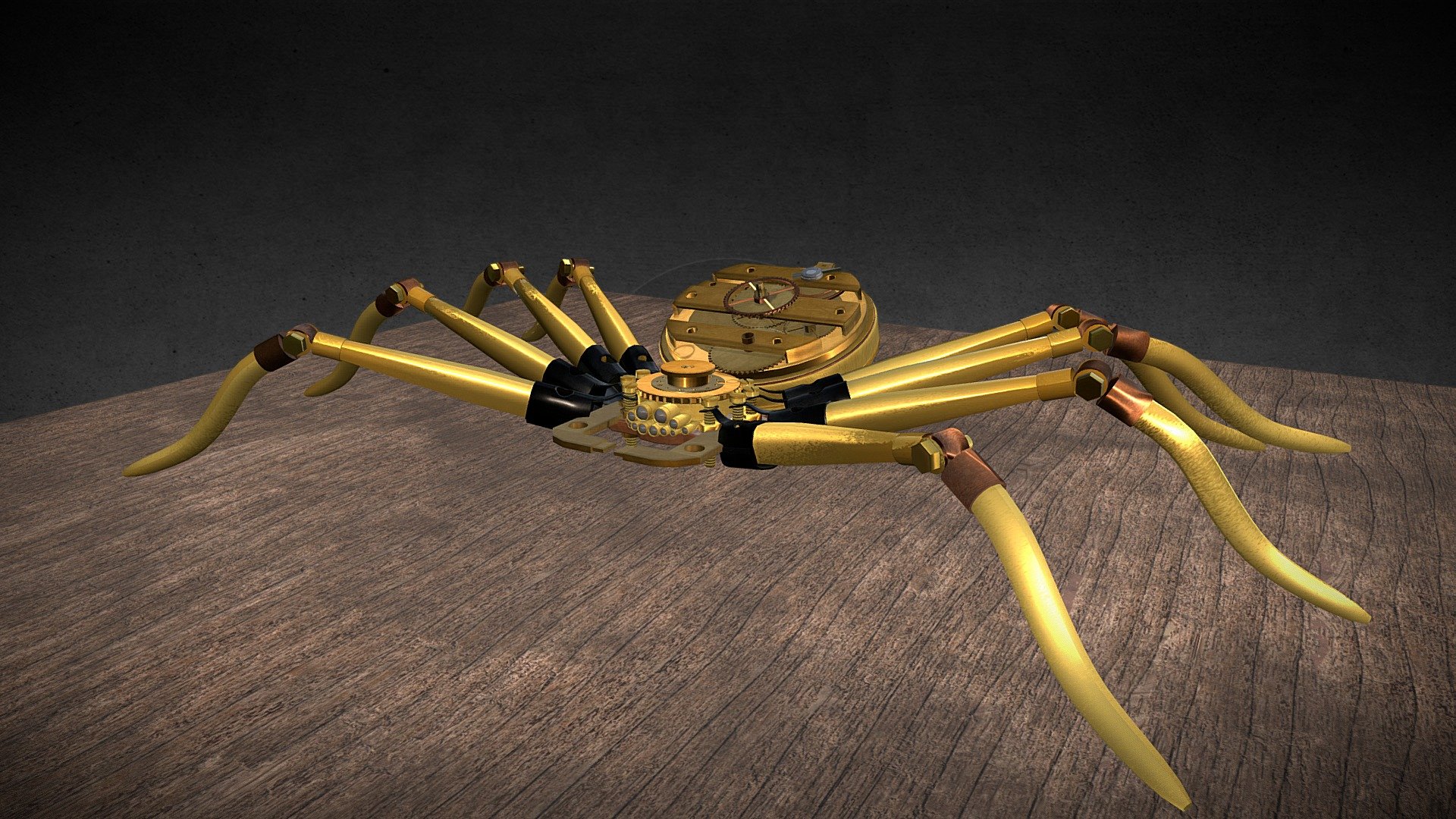 Mechanical Spider - Download Free 3D model by Moonlightlll [28f4e40 ...