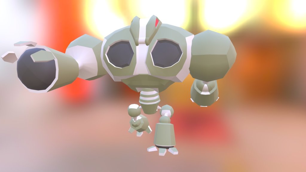 Robot Walk Animation - 3D model by Mel (@melberg) [28f5419] - Sketchfab