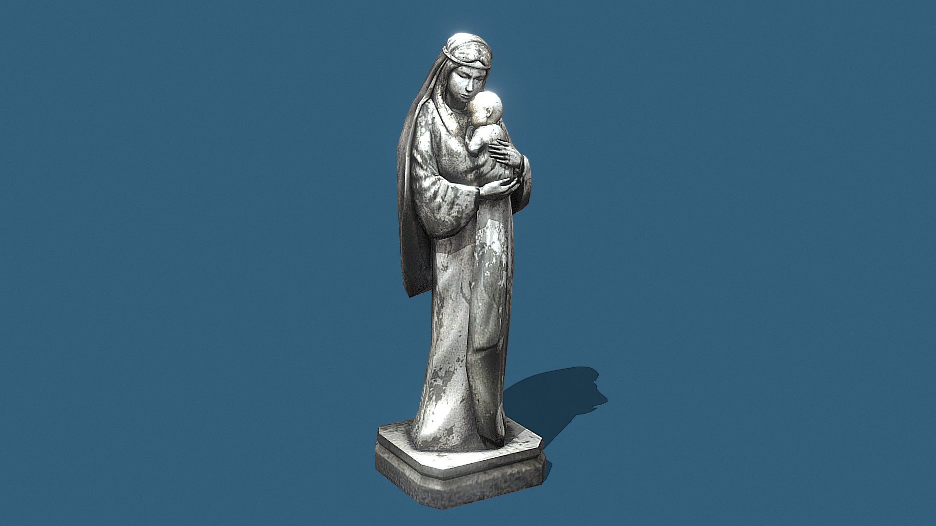 Classic Statue Free 3D Model - 3D model by ƚᴎɘbiɿT (@xtrident) [28f5aa1 ...