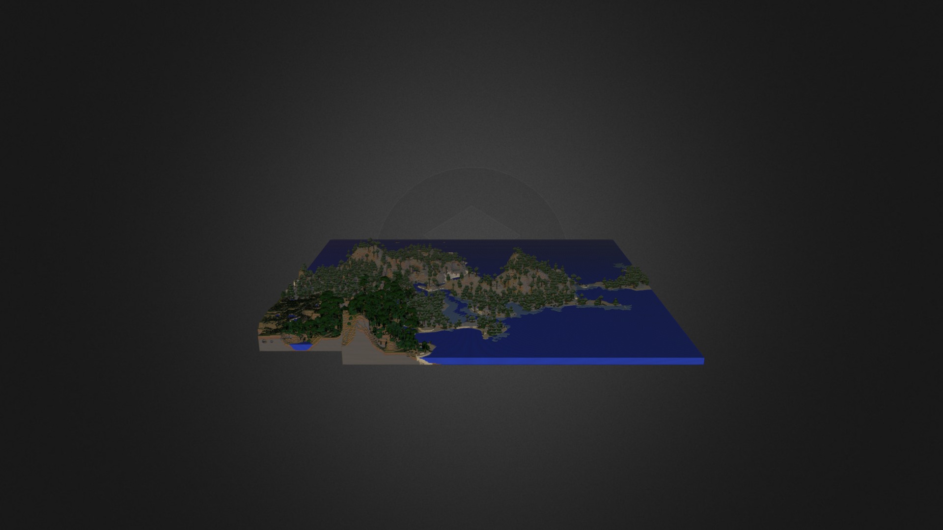 "Le Seed Med" Minecraft Map - 3D model by persalteas [28f7384] - Sketchfab