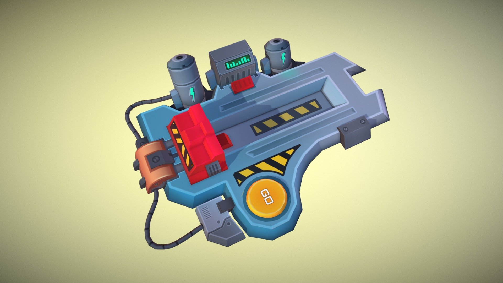 Car Launcher 03 - 3D model by GATS [28f7580] - Sketchfab