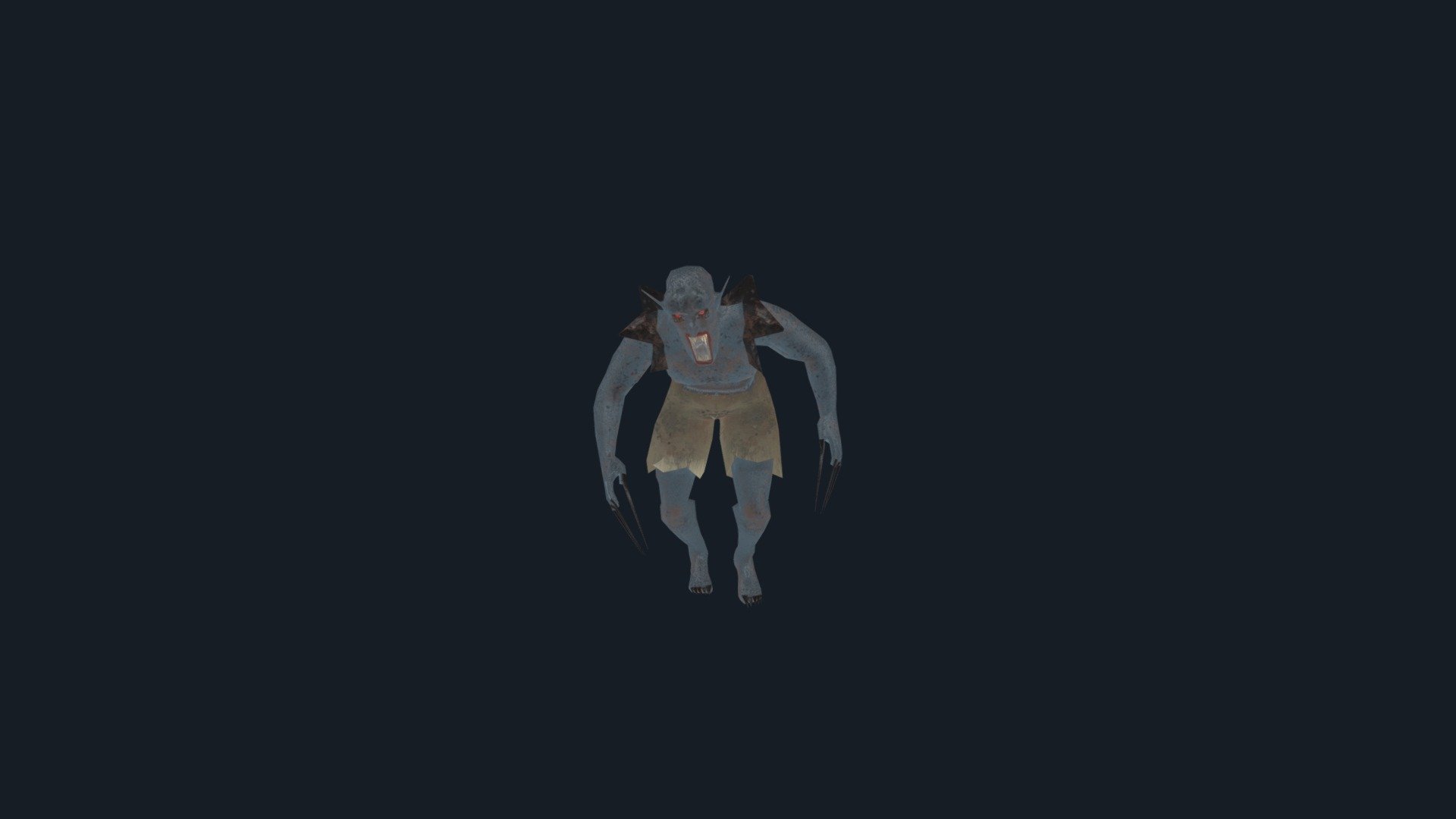 ADRASTEIA - CREATURE RUN ANIMATION - 3D model by Tyrone Evans Clark ...